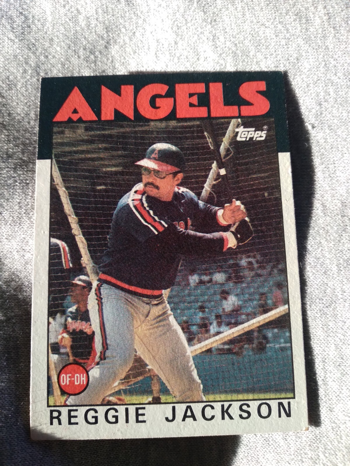 1986 Topps #700 Reggie Jackson California Angels Baseball Card | eBay