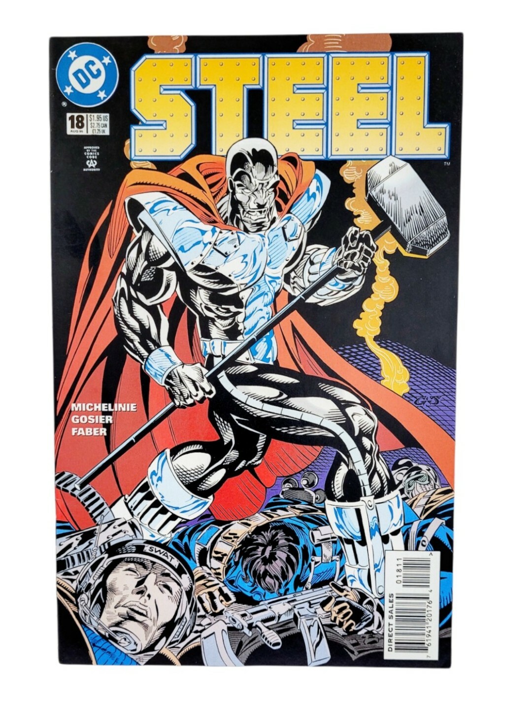 STEEL COMIC BOOK #18 DC COMICS VINTAGE COMIC BOOK AUGUST 1995 | eBay