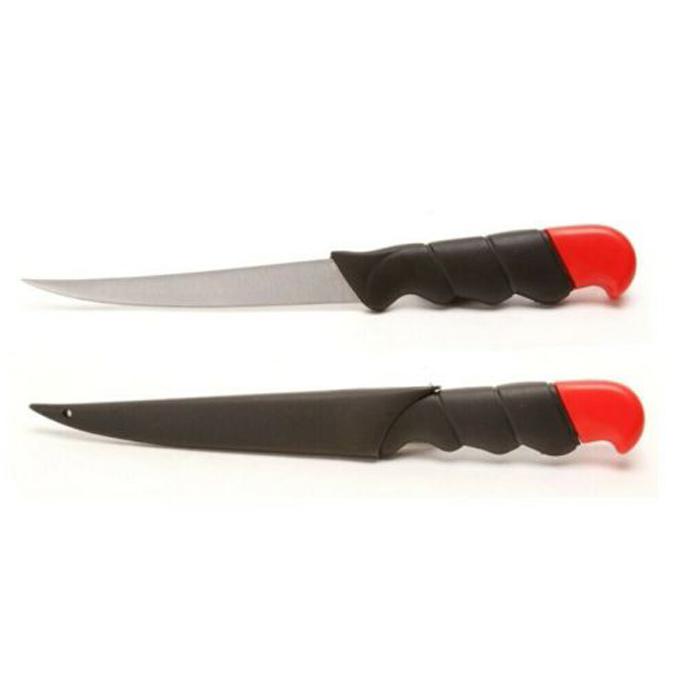Set 2 Floating Fillet Knife / Sheath Stainless Steel Fishing Camping ...