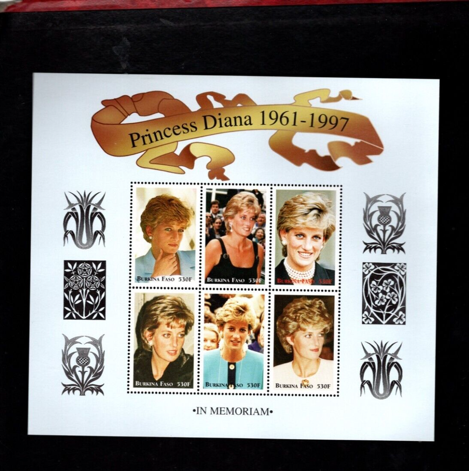 Upper Volta sc#1091-3 (1998) Sheets of 6 MNH | eBay