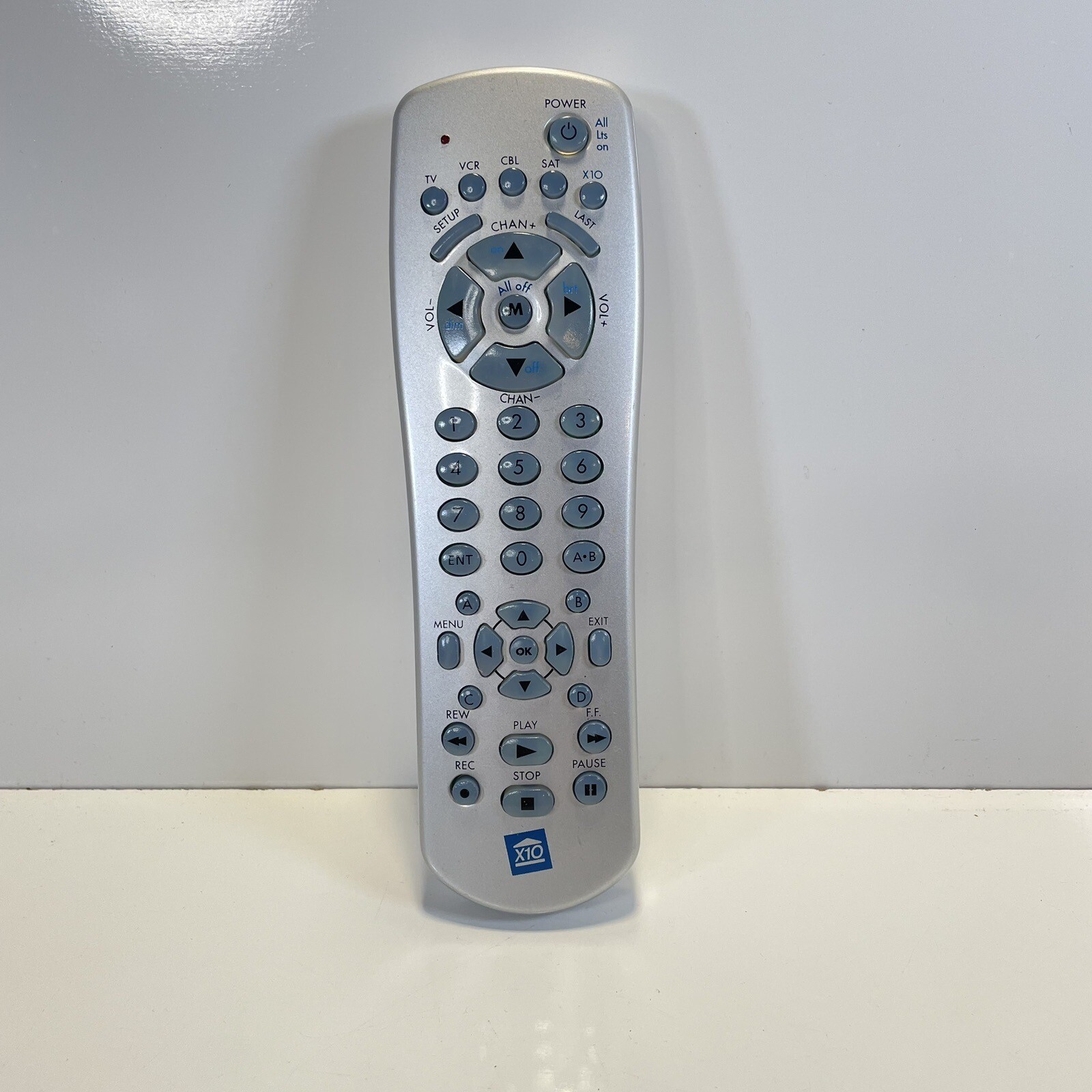 X10 PowerHouse UR73A Platinum 5-in-1 Universal TV Remote Controller | eBay