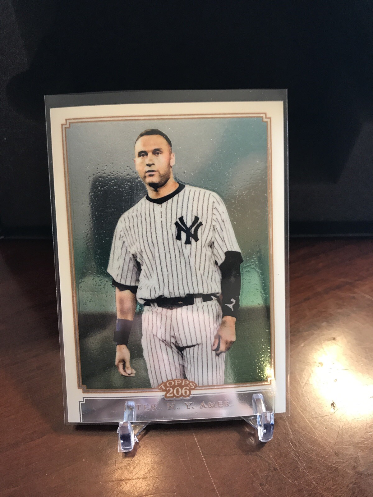 Derek Jeter Topps T206 CHROME!!! 2010. Card#TC-30! Series#608/999 ...