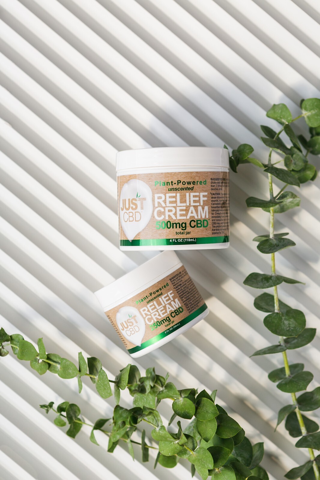 CBD Hemp Pain Cream Relief JustCBD Strong Balm Joints Muscle Stiffness ...