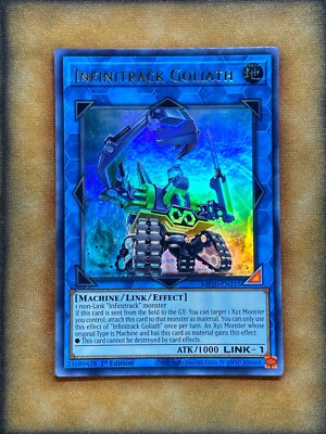 Yugioh Infinitrack Goliath MP20-EN215 Ultra Rare 1st Ed NM | eBay