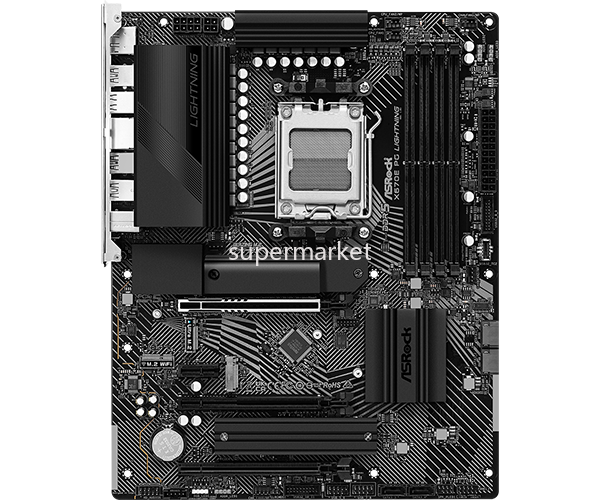 ASRock X670E PG LIGHTNING AM5 Ryzen 7000 AMD X670 DDR5 SATA3 ATX ...