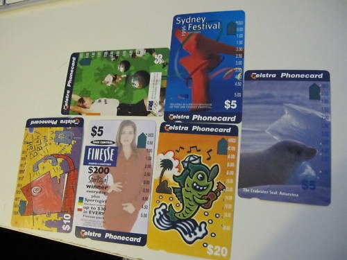 AUSTRALIA TELSTRA PHONECARD 1996 MISC GROUP 1 | eBay Australia