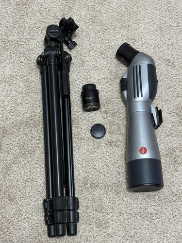 Leica APO Televid 77 Angled Spotting Scope 2 Eyepieces Vortex Stand ...