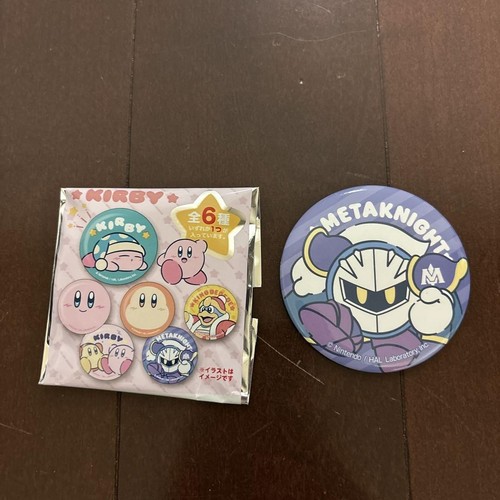 Kirby can badge style mirror Meta Knight 1 piece | eBay