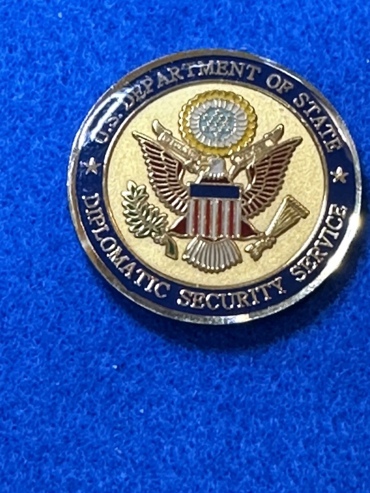 Diplomatic Security Service Challenge Coin Secretary Of State’s ...