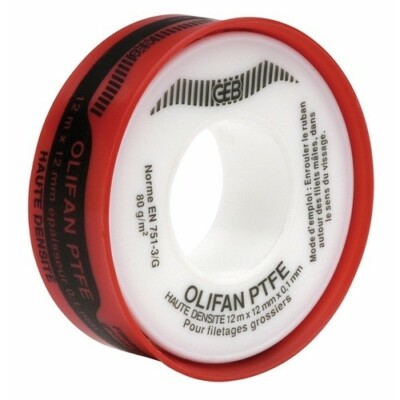 Téflon haute densité en rouleau de 12 mm x 12 m GEB | eBay