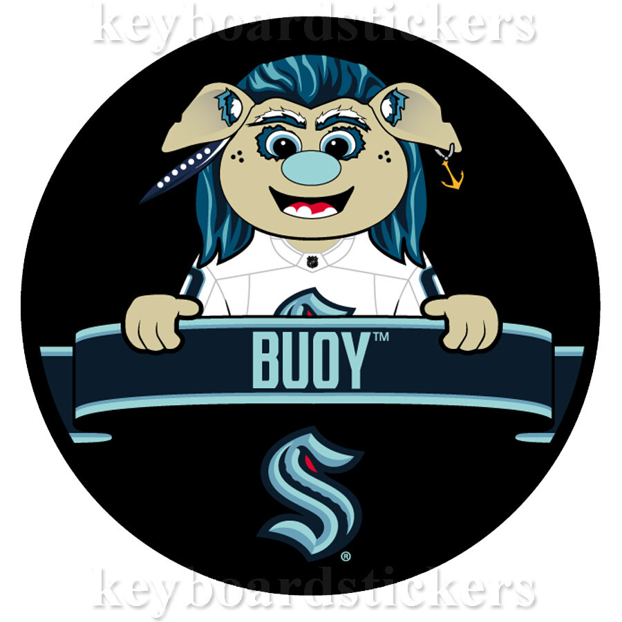 Seattle Kraken BUOY NHL Mascot Souvenir Hockey Puck - NEW | eBay