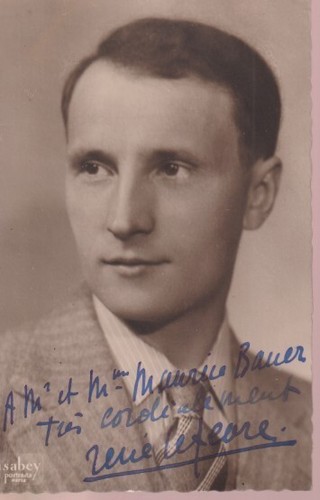 René LEFEBVRE PHOTOGRAPHIE sur CARTE 14*9 avec AUTOGRAPHES | eBay