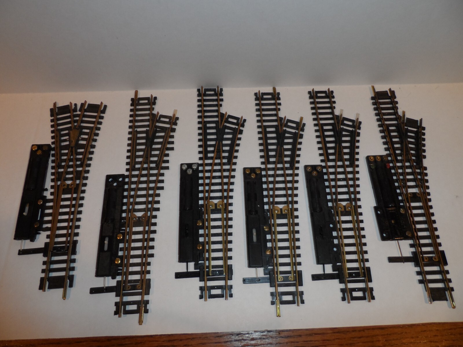 ATLAS HO SCALE REMOTE SWITCH TRACKS LOT OF 6 5-Rs/1 WYE UNTESTED C-5 | eBay