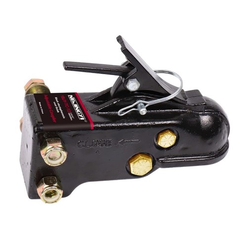 15000LBS Capacity Adjustable Trailer Coupler 2-5/16 in,Channel-Mount ...