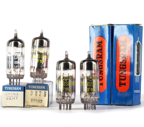 ONE EF183/6EH7 TUNGSRAM NOS Tube Röhre Lampe Valvola Valvula 진공관 真空管 ...