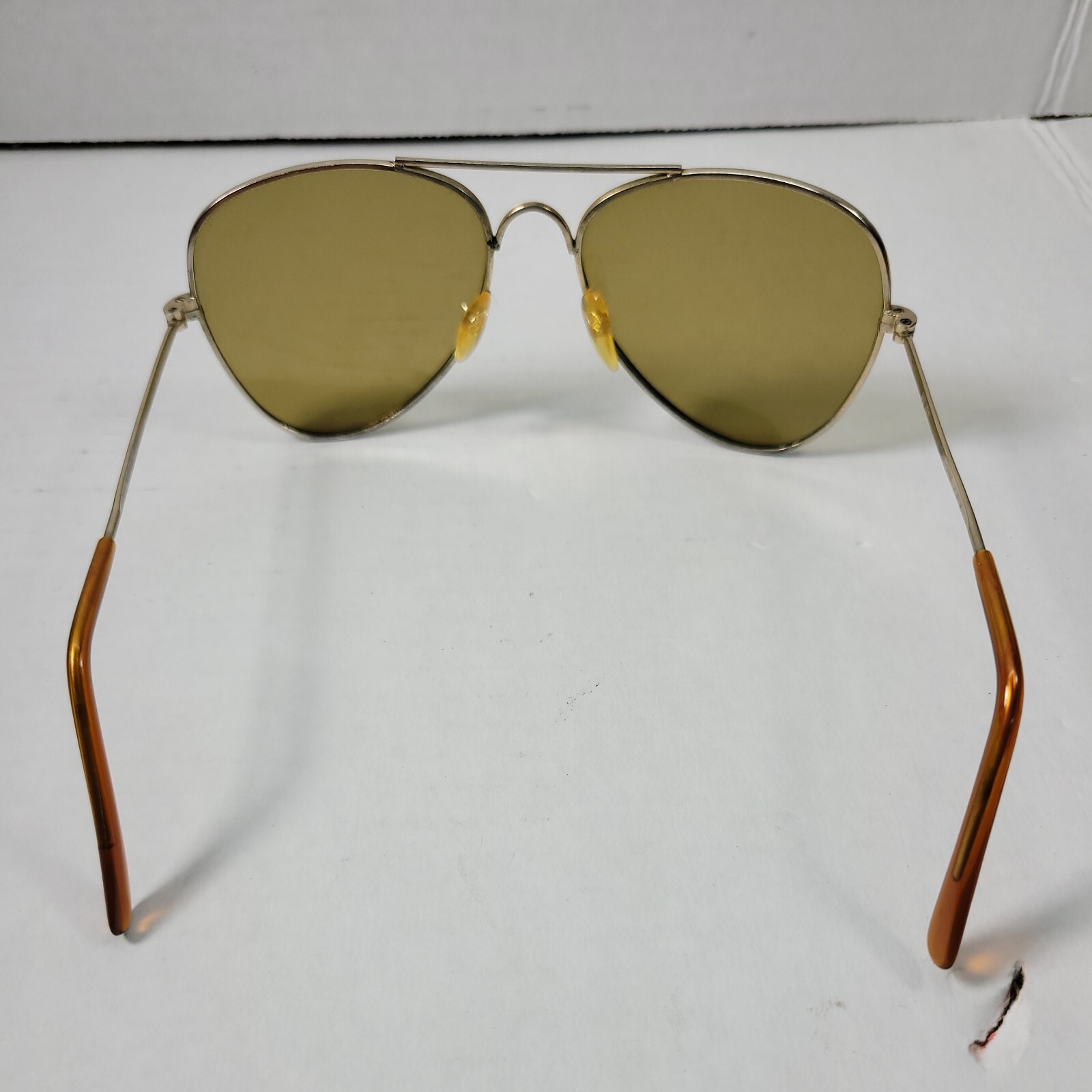 Vintage Merit Gold Metal Pilot Sunglasses Frames - Gem