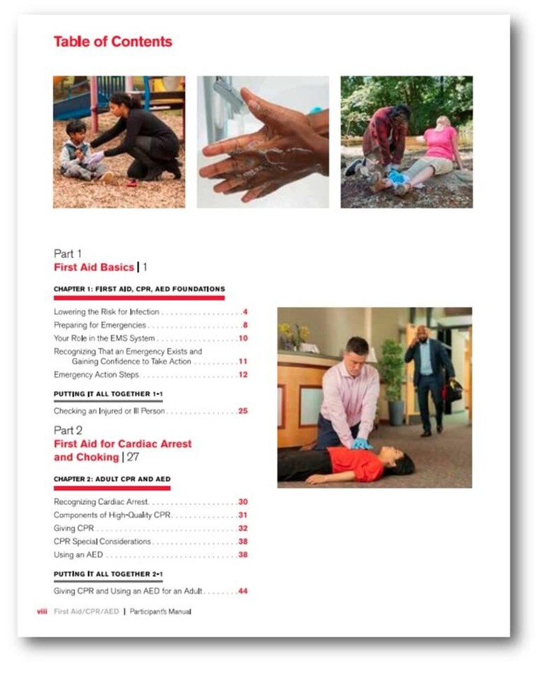 First Aid/CPR/AED Participants Manual, Rev. 2021 9781736744789 | eBay