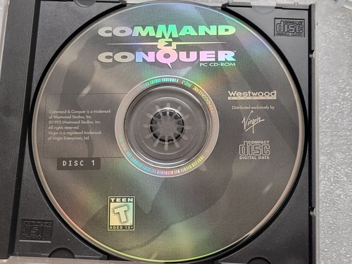 Command & Conquer (1995, Westwood) Pre-Owned Windows 95 PC Software (2 CDs) | eBay