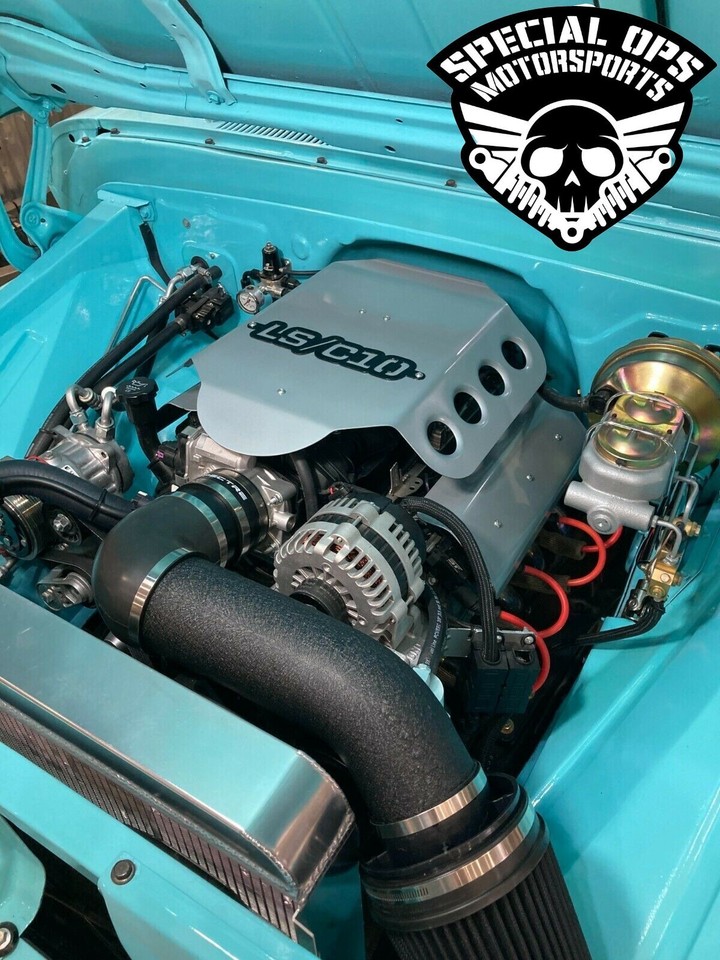 LS ENGINE / COIL COVER COMBO LSX LS3 LS1 LS6 *NOT UNIVERSAL *READ ...