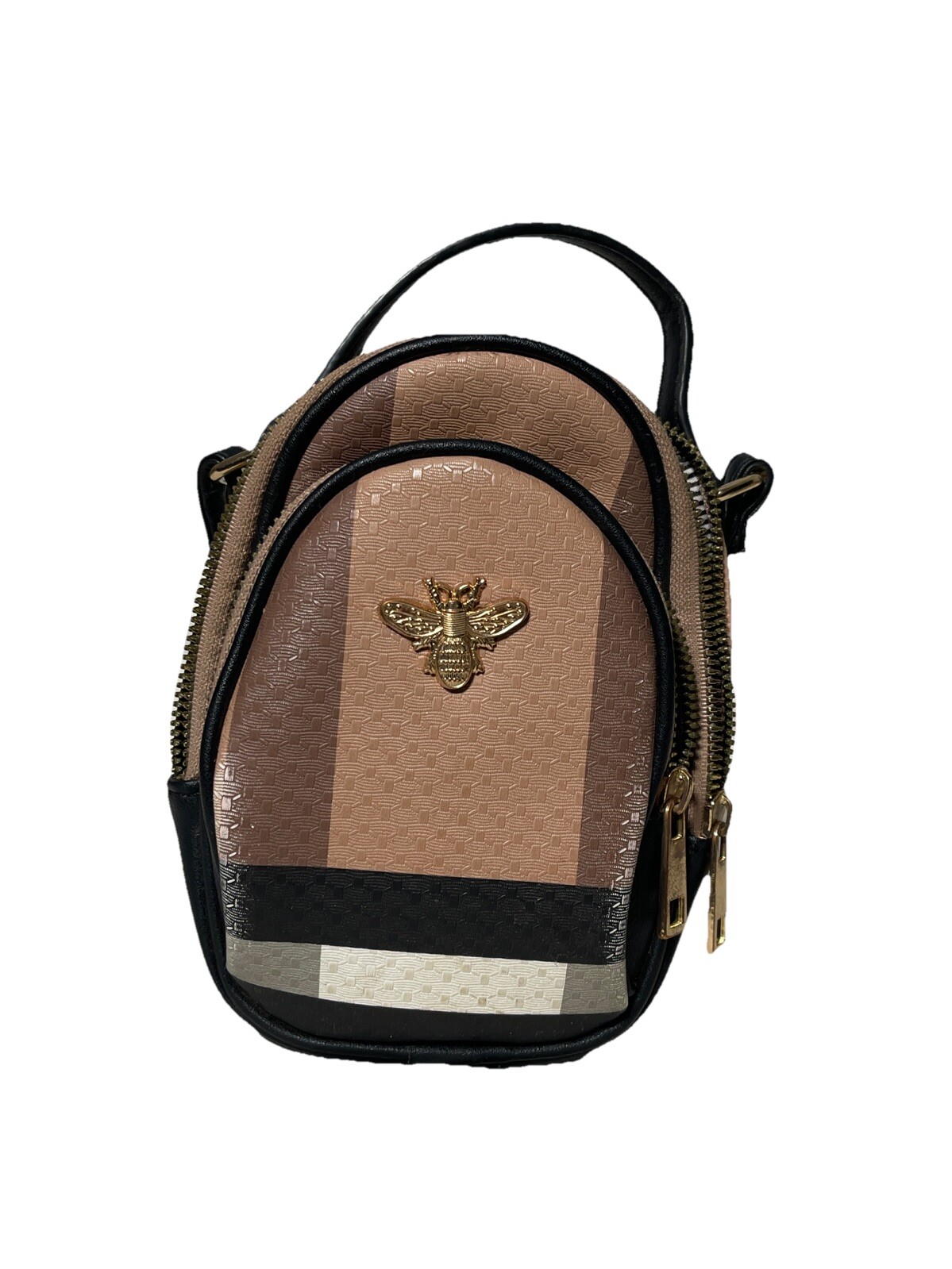 Crossbody BUMBLEBEE Mini BAG gold Bee Adjustable strap Purse Burber ...