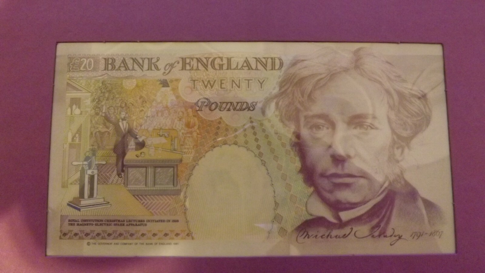 RARE 20 POUND PORTFOLIO MATCHED NOTES HAND MADE BY BANK OF ENGLAND ...