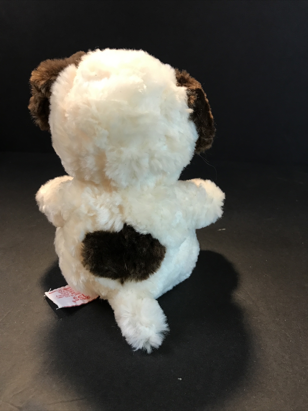 Russ Puppy Dog Love Pals White with Brown Ears and Spots Plush 7 ...