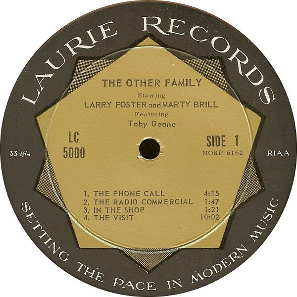 Larry Foster And Marty Brill - The Other Family (LP, Album, Roc) VG - 3375432471 | eBay