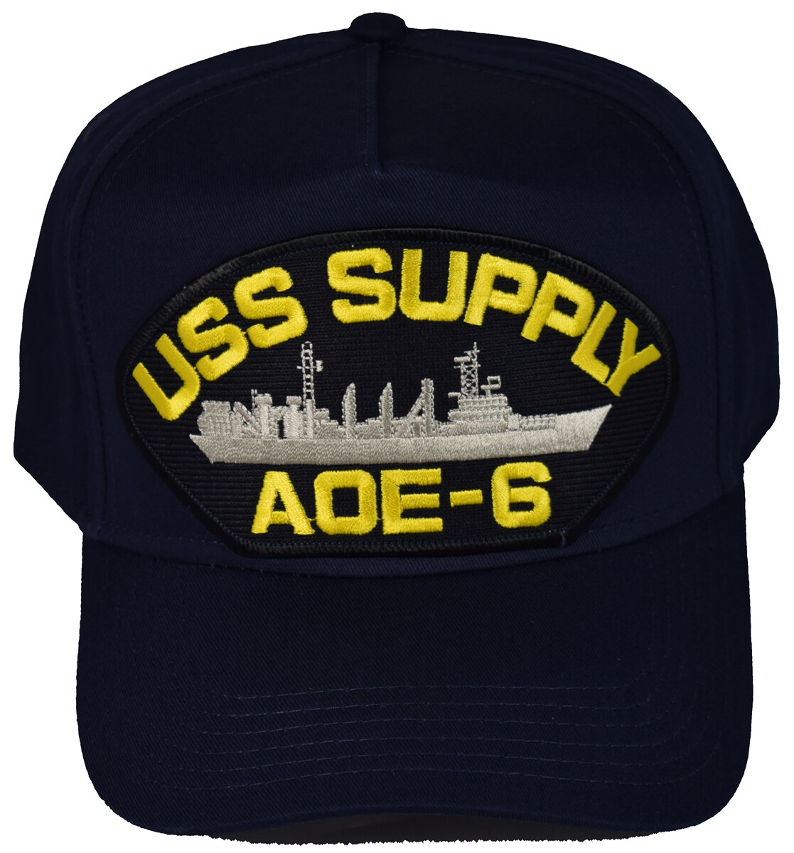 USS SUPPLY AOE-6 HAT - NAVY BLUE - Veteran Owned Business | eBay