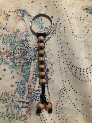 Black Handmade Thread Keychain for Guys | eBay