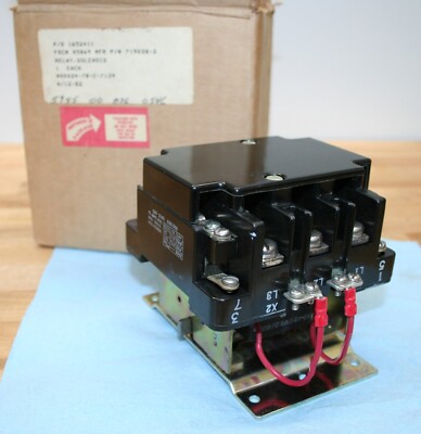 Raytheon Aircraft Relay, Solenoid 719038-2 NSN 5945-00-876-0546 (Open ...