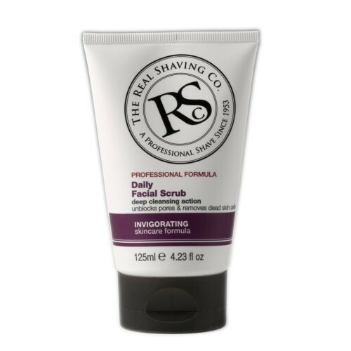 The Real Shaving Co. Daily Facial Scrub, 4.23 fl oz / 125 ml, UK Import ...