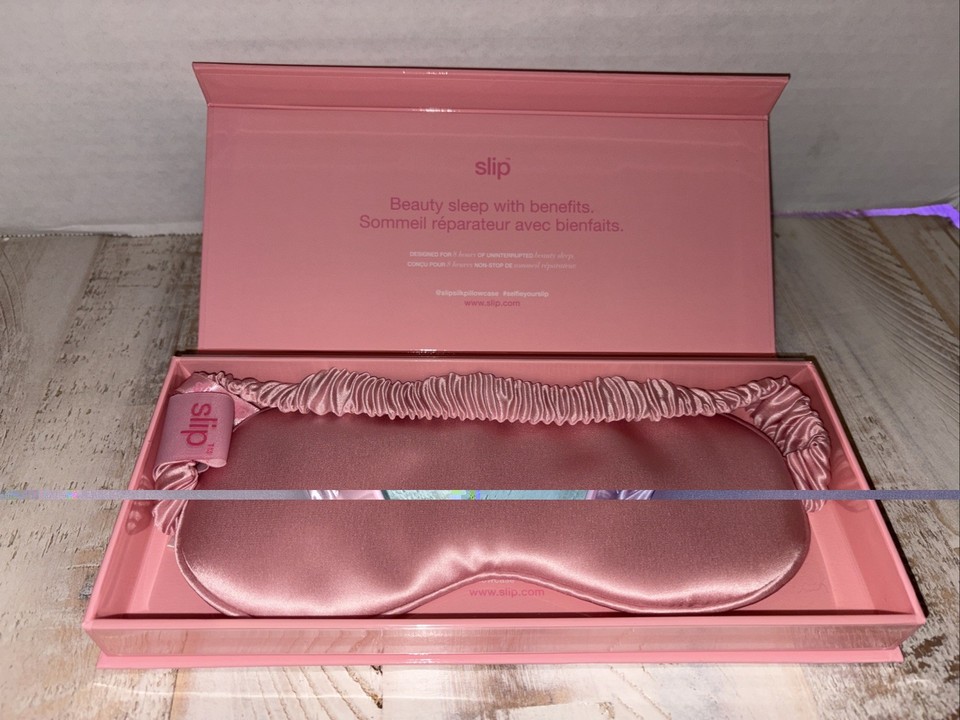 Slip Pure Silk Blush Pink Eye Mask | eBay