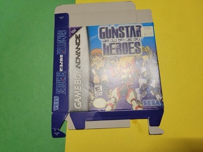 Gunstar Super Heroes (Nintendo Game Boy Advance, GBA, 2005) SEGA Box ...