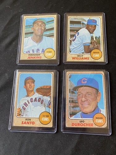 lot 9 - 25 1968 Topps Cub cards. Santo, Williams, Jenkins | eBay
