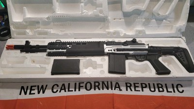 VERY RARE KART Full Metal M14 EBR RIS Custom Sniper Airsoft A.E.G ...