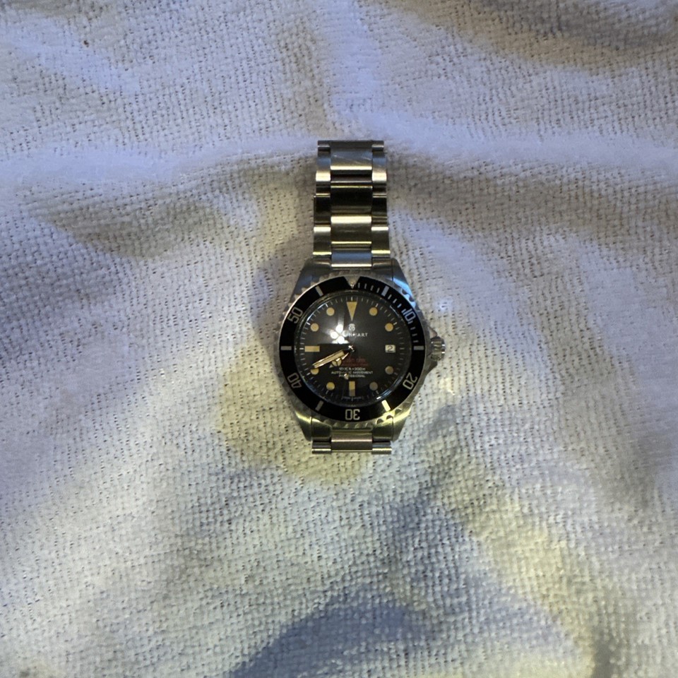 STEINHART Ocean One VINTAGE RED Diver Watch 42mm | eBay