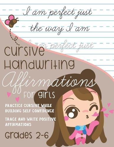 Kenniebstyles Jour Cursive Handwriting Affirmations for Girls Grades 2 ...