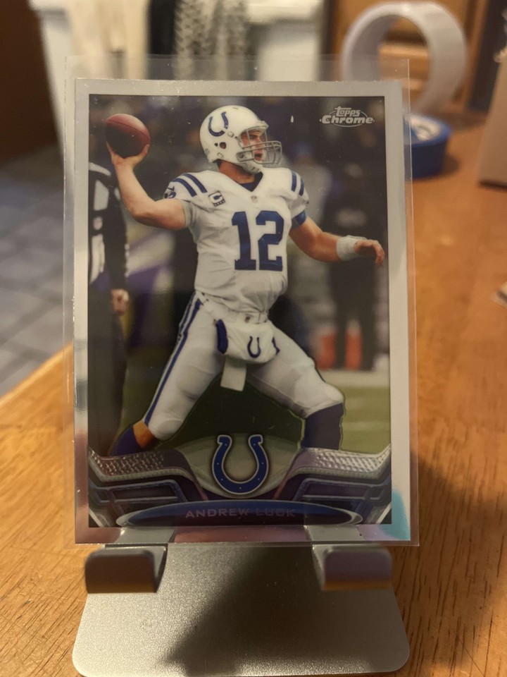 2013 TOPPS CHROME Andrew Luck 75 Colts Stanford | eBay