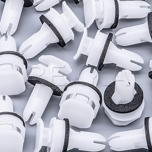 Rexka 10pcs Rocker Molding Retainer Clip Fastener 91512TZ5A01 for Honda ...