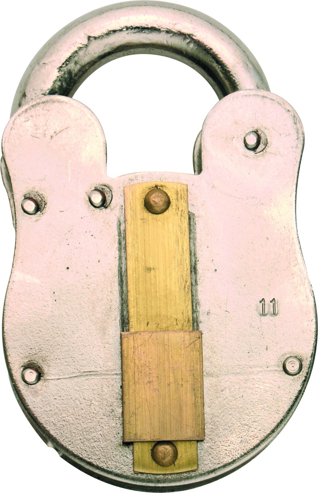 London Fire Brigade FB Padlock LFB1 + LFB11 + LFB14 Silver Yellow ...