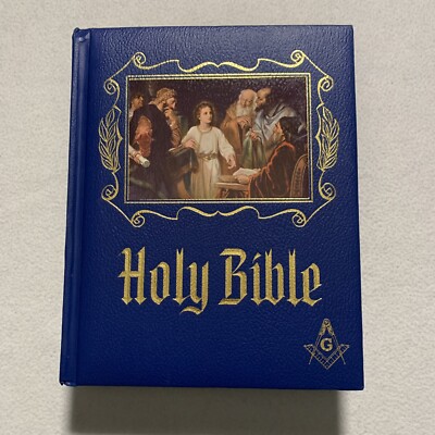 Freemason Masonic Master Reference Red Letter Edition Heirloom Holy ...