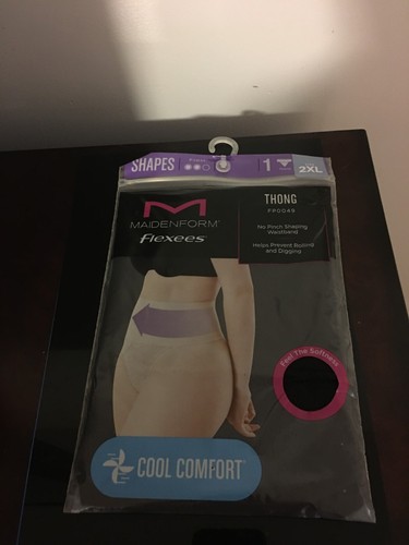 NEW SIZE 2XL WOMEN MAIDENFORM FLEXEES TAME YOUR TUMMY LACE SHAPING ...