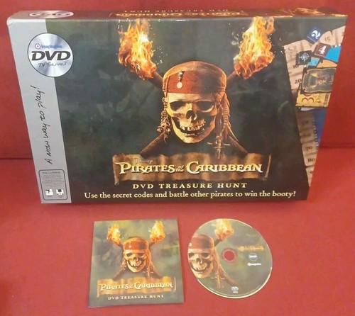 Pirates of the Caribbean DVD Treasure Hunt Game Replacement Disc Only ...