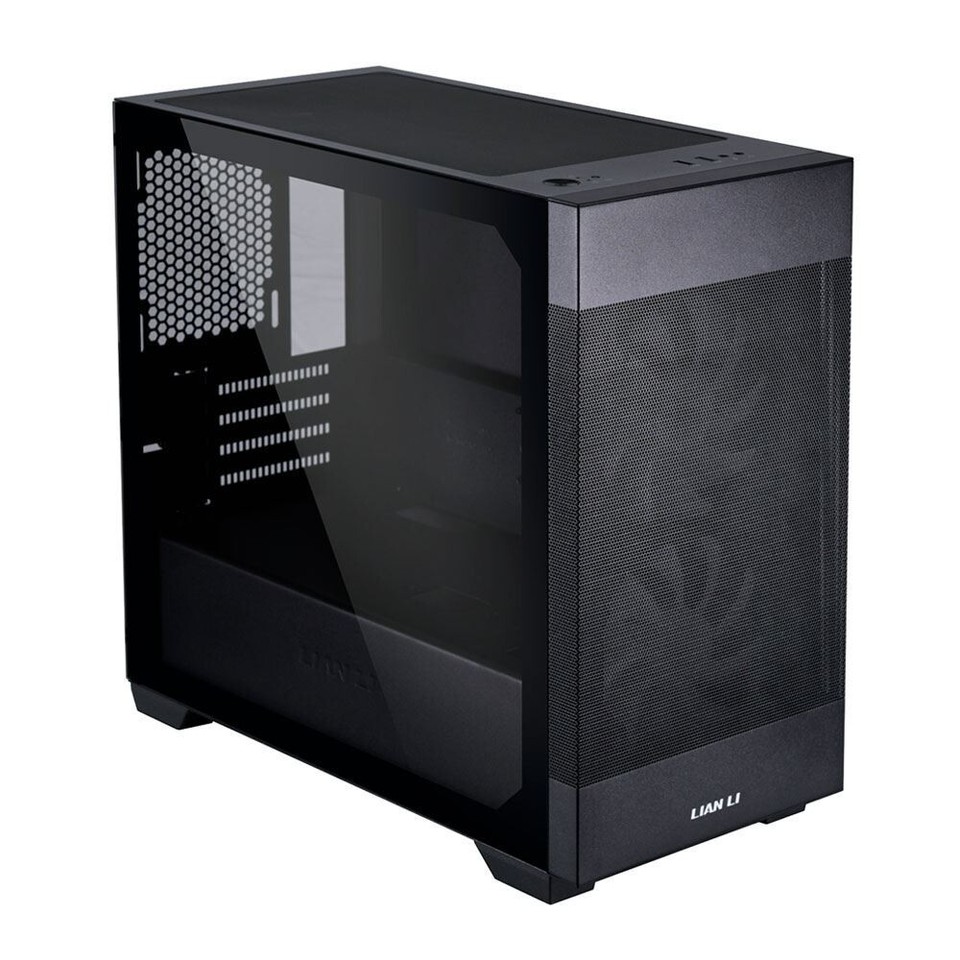 Lian Li Lancool 205M Mesh Tempered Glass microATX Mid-Tower Computer ...
