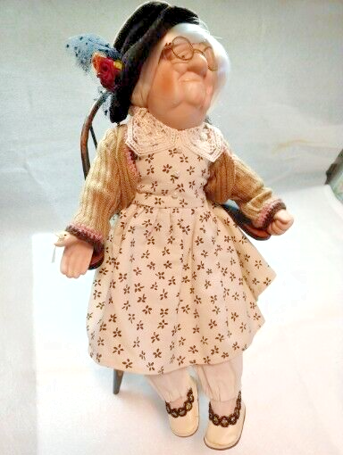 Grandma & Grandpa Dolls 16" Great Grand Parents Seniors Christmas ...