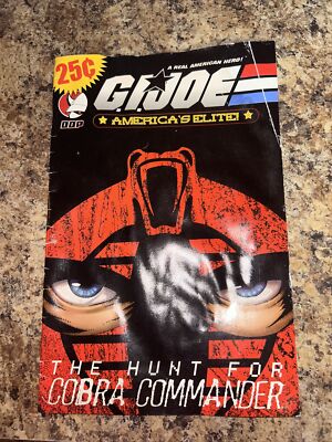 GI Joe Americas Elite The Hunt for Cobra Commander #1 DEVIL'S DUE 2006 ...