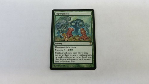 HYPERGENESIS TIME SPIRAL RARE GREEN MTG Magic Gathering UNPLAYED | eBay