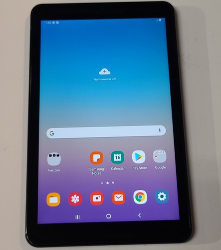 Samsung Galaxy Tab A 2018 SM-T387V,32GB,Wi-Fi+4G,Verizon LK,8",Black ...
