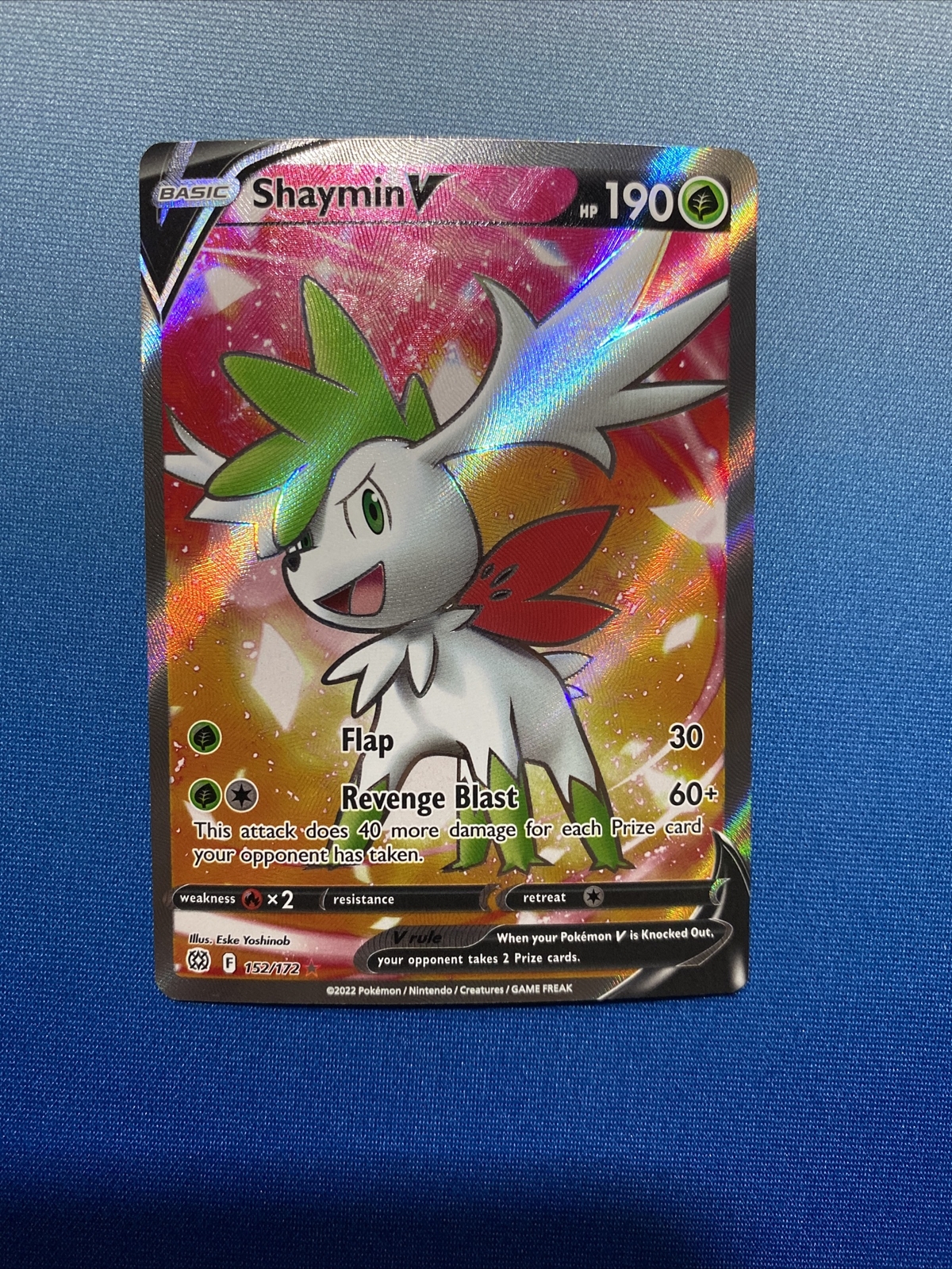 Shaymin V 152/172 Full Art - Brilliant Stars - Pokemon TCG - NM/M | eBay