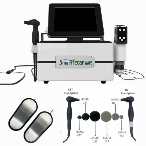 3in1 Smart Tecar Therapy Pain Relief CET RET ESWT Shockwave ED ...
